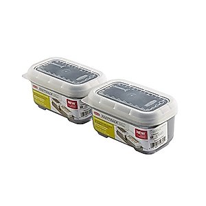 Rubbermaid FastTrack Garage Wall Bench Blox Bins, for use with FastTrack Wall Panel System (2-Pack) (1960416)