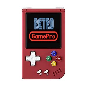 RG Nano Retro Handheld Game Console , Aluminum Alloy CNC Support Clock , Music Player Function 1.54 Inch IPS Screen 64G TF Card 5405 Game (Anbernic Rg Nano Red)