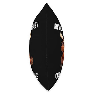 Cute Moose Gifts Moose Lover Accessories & Stuff Cool Women Girls Deer Alaska Moose Lovers Reindeer Throw Pillow, 16x16, Multicolor