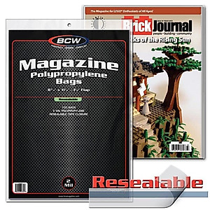 BCW Magazine Bag and Backing Board - 100 ct
