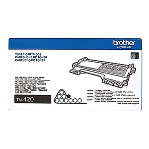 Brother TN420 Toner Cartridge Black in retail packing