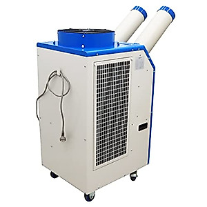 TECHTONGDA Industrial Spot Cooler Air Conditioner Commercial Mobile Outdoor Cooling Aircon 220V Double Column 780m³/h