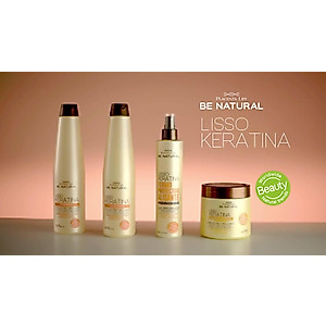 Placenta Life Be Natural Lisso Keratina Conditioner for Straight and Shiny Hair -350 gr/ 12.35 oz. (Lisso Keratina Conditioner)