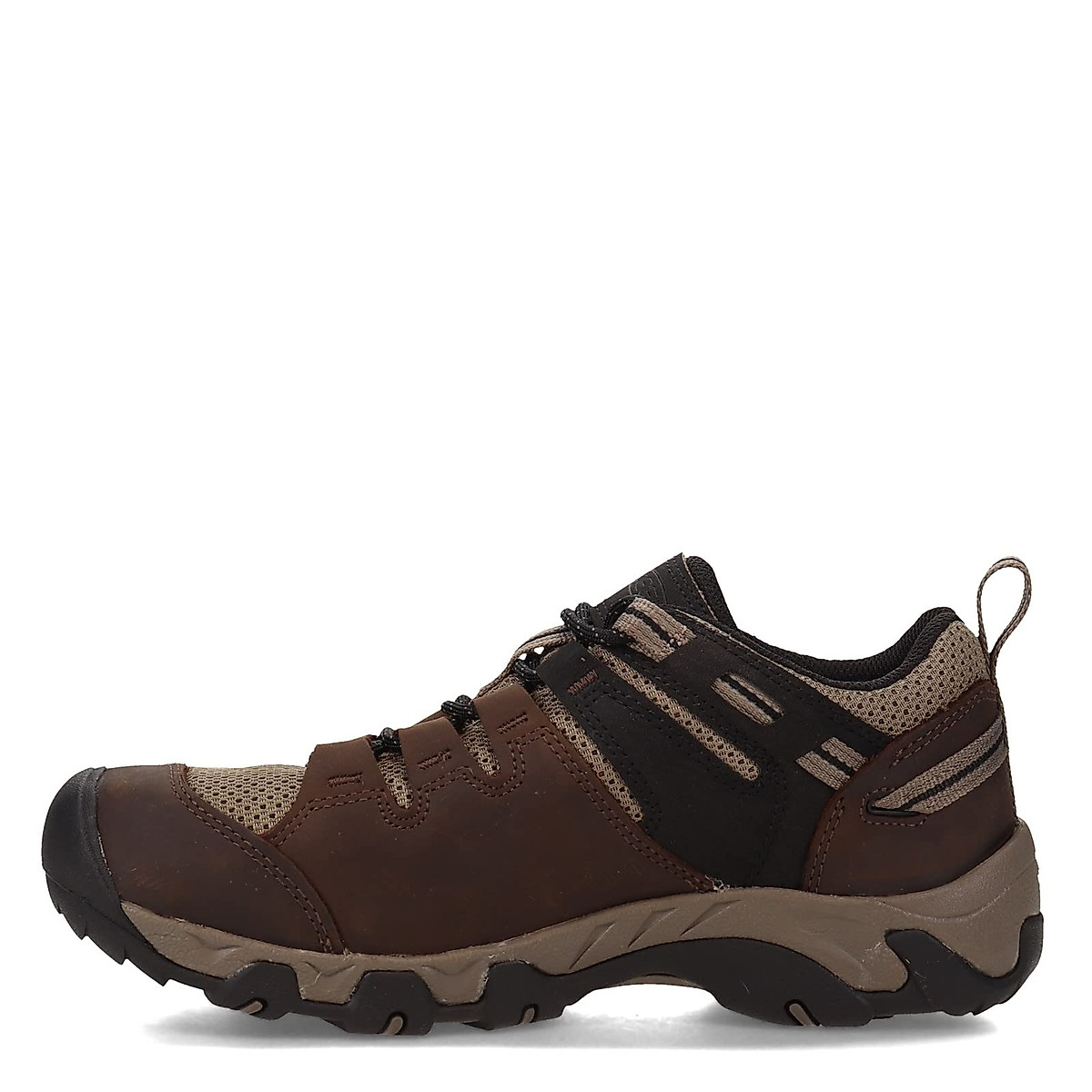 KEEN Men's Steens Vent Low Height Breathable Hiking Shoes, Brown, 11