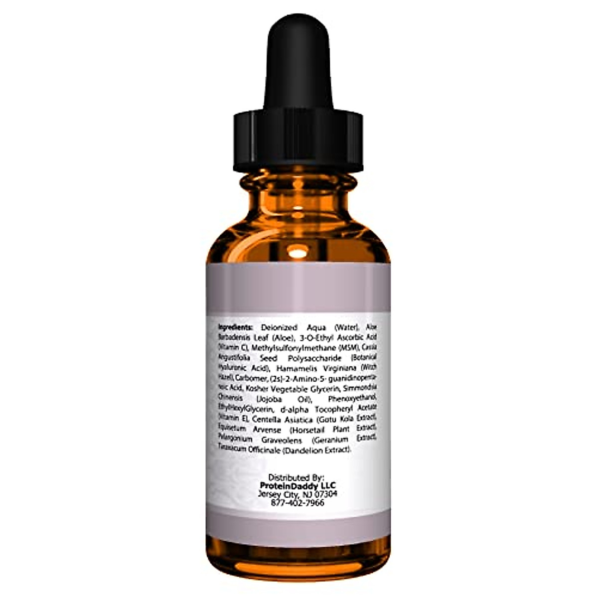 DOUBLE SIZED (2 oz) PURE VITAMIN C SERUM FOR FACE With Hyaluronic Acid - Anti Wrinkle, Anti Aging, Dark Circles, Age Spots, Vitamin C, Pore Cleanser, Acne Scars, Organic Vegan Ingredients
