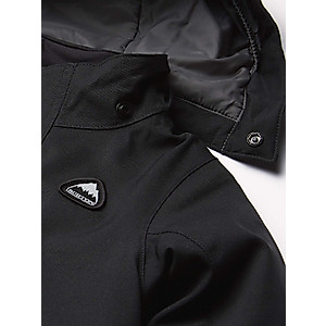 Burton Toddlers' 2L Insulated Waterproof One Piece Snowsuit (True Black, 4T)