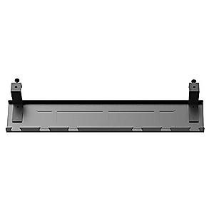 Monoprice Cable Tray Organizer - Black | Under Desk Cord Management, Ideal for Work Computer Tables, Home and Office Sit-Stand Desks - Workstream Collection
