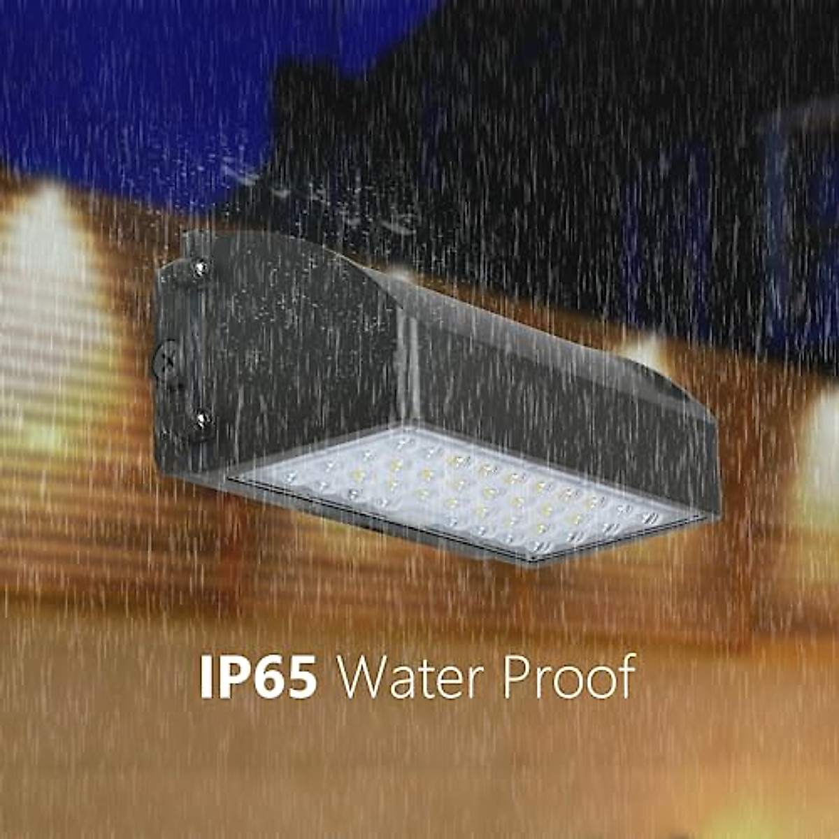 Sokply Full Cutoff LED Wall Pack Light 45W(300W Eqv.), 5000K 120-277V Full Cutoff Flood Light Dimmable, IP65 UL Listed Outdoor Wall Pack Light for Parking Lot, Alleyways, Warehouse