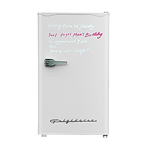 FRIGIDAIRE EFR331-WHITE 3.2 Cu ft Eraser Board Mini Compact Dorm Fridge (White)