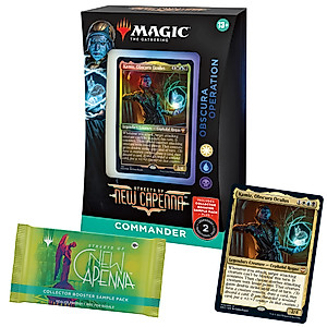 Magic: The Gathering Streets of New Capenna 5 Commander Deck Bundle – Includes 1 Obscura Operation, 1 Maestros Massacre, 1 Riveteers Rampage, 1 Cabaretti Cacophony, 1 Bedecked Brokers