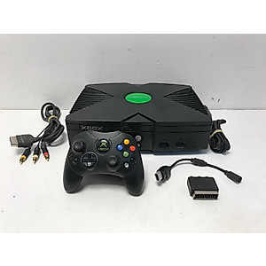 Microsoft Original Xbox Console with Controller, Power Supply, and AV Cable,Black
