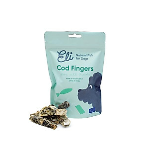 Eli Natural Fish Mix 3 Pack - Naturals Premium Dog Treats, Cod Skin Dental Treats, Rich in Protein & Omega 3, Low in Fat, Grain Free, Single Ingredient, Hypoallergenic, Gluten Free, Baltic Sprats