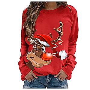 Women Ugly Christmas Sweatshirt Cardigan Sweaters for Women Plus Size Holiday Shirts Sweatshirts Plaid Leopard Tree Print 1/4 Zip Cardigan Tops 2023 Fall Trendy Clothes Hoodie Pullover Tops Cute