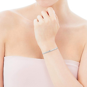 TOUS Real Sisy Sterling Silver Mesh Bracelet