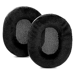 TaiZiChangQin MS7BT Ear Pads Ear Cushions Ear Covers Kit Replacement Compatible with Pioneer SE-MS5T MS7BT MS9BN Headphone Hybrid Velour Earpads