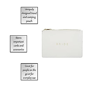 Santa Barbara Design Studio Wedding Pouch, 9 1/2 inch, White