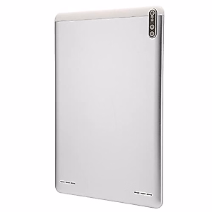 10 Inch Tablet for 11 100240V HD IPS Silver Screen Tablet for Men for Home Work (US Plug)