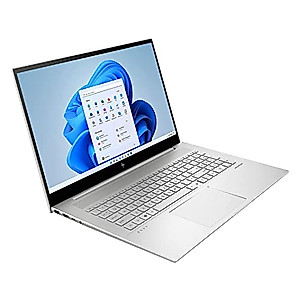 HP 2022 Envy 17.3" FHD Touchscreen 300-Nits Laptop, 12th Gen Intel Core i7- 1255U, 32GB RAM, 2TB PCIe SSD, Backlit Keyboard, Intel Iris Xe Graphics, Wind 11 Pro, Natural Silver, 32GB USB Card