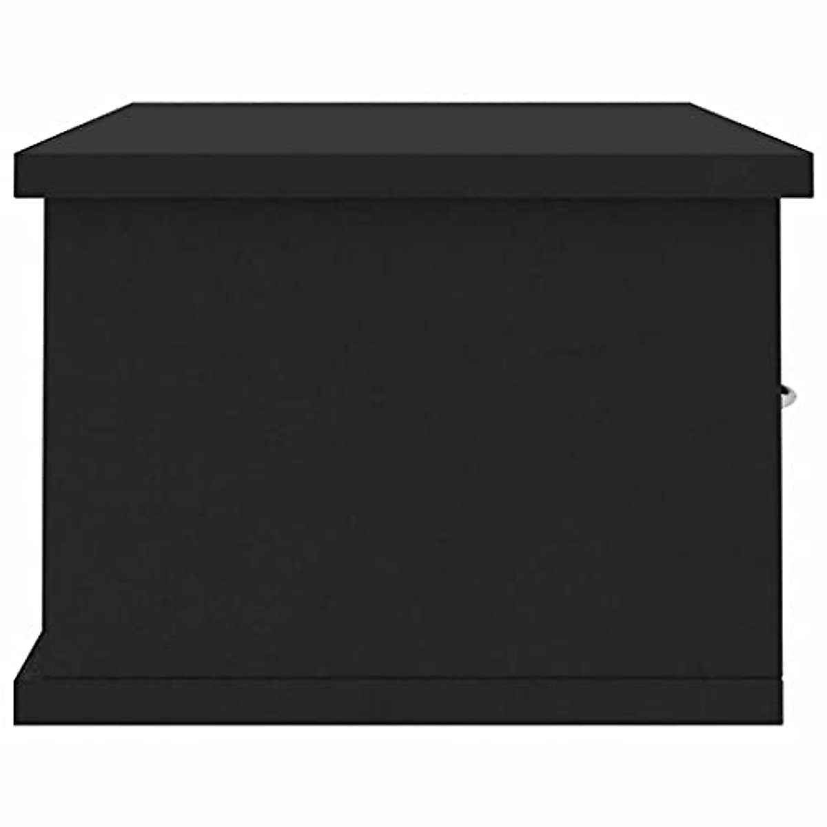GXP Wall-Mounted Shelf with Drawer Floating Board, chipboard Console Side 23.6"x10.2"x7.2" Particle Board