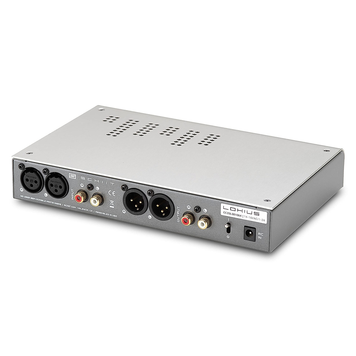 Schiit Lokius 6-Band Balanced Tone Control Equalizer (Silver)