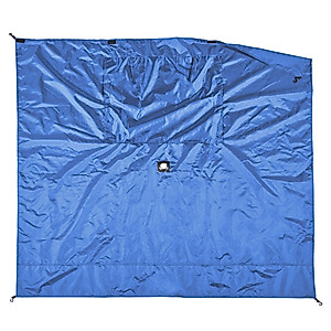 CLAM Quick Set Escape 11.5 x 11.5 Foot Portable Pop Up Outdoor Camping Gazebo Canopy Shelter with Carry Bag and 2 Pack of Wind and Sun Panels, Blue