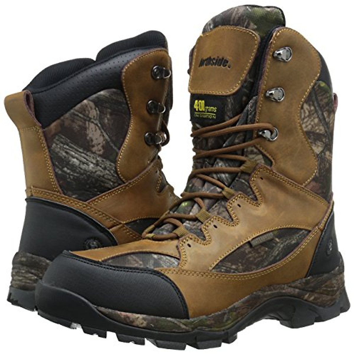 Northside Men's Renegade 400-M Hiking Boot, Tan Camo, 14 M US