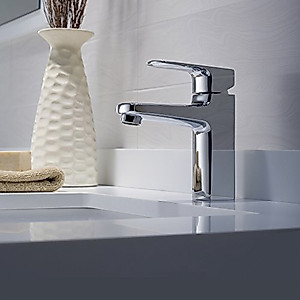 Kraus KEF-15501CH Virtus Single Lever Basin Faucet, Chrome