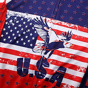 JPOJPO Men's Cycling Jersey,Bike Shirt Short Sleeve Bicycle Clothes Quick Dry,Mountain Riding Shirt, Breathable,