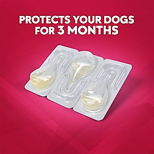 ZoGuard Plus Flea and Tick Prevention for Large Dogs – Flea & Tick Prevention for Dogs 45-88lbs (3 Doses)