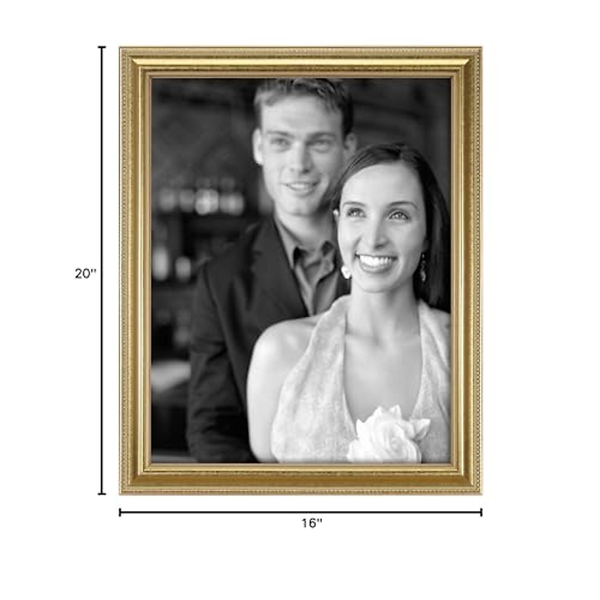 MCS 16x20 Inch Renaissance Poster Frame, Gold (59560),Golden