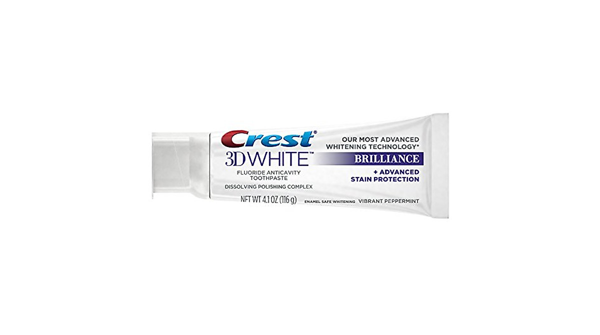 Crest 3D White Brilliance Toothpaste - Fast Whitening & Stain Protection