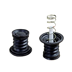 MiJob Washing Machine Water Blocking Water Seal Drainage Drain Valve Rubber Pad Plug Drain Valve Core Spring