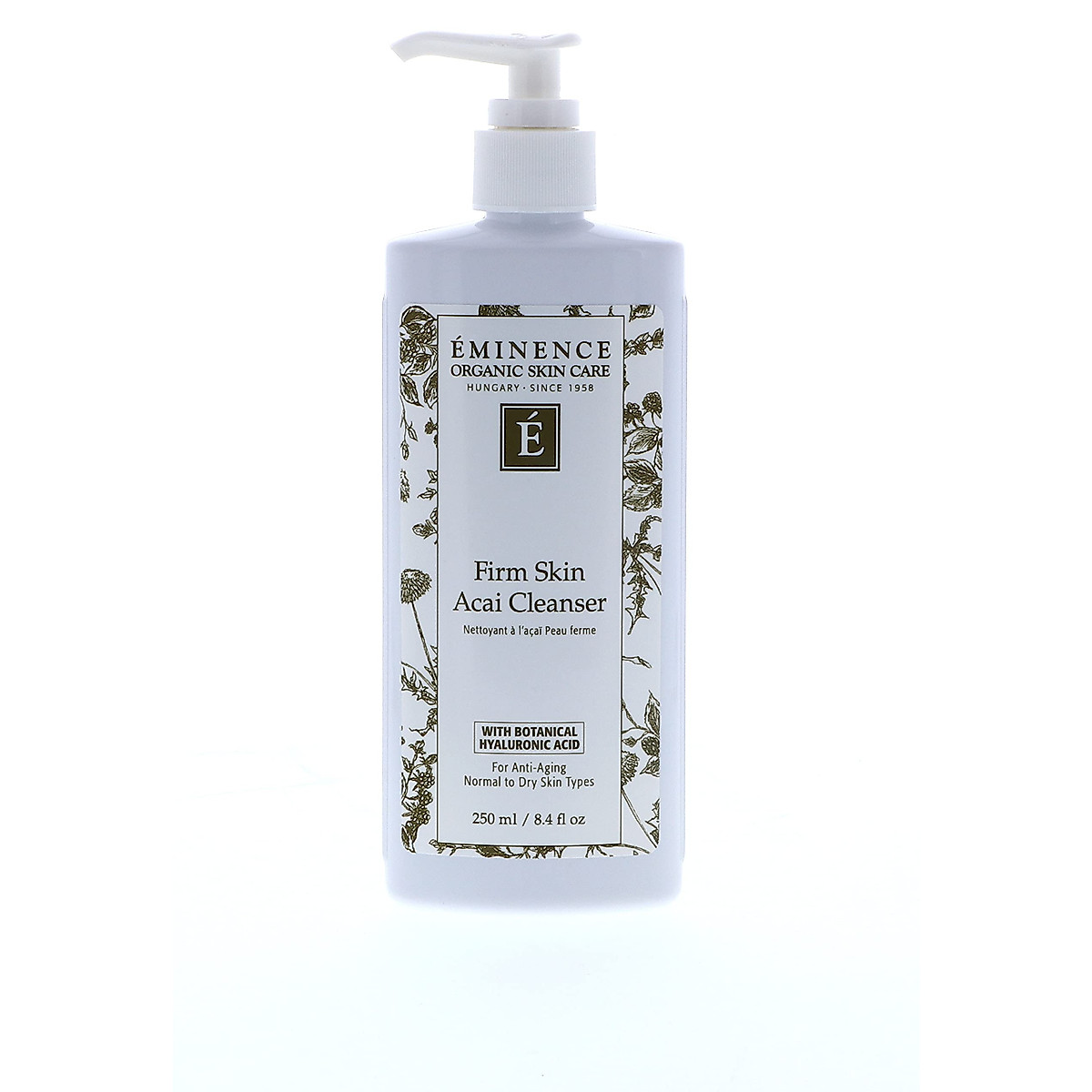 Eminence Organic Skincare Firm Skin Acai Cleanser with Hyaluronic Acid, 8.4 Ounce