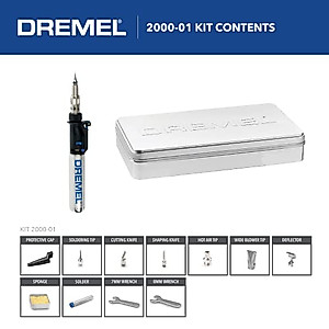 Dremel 2000-01 VersaTip Precision Butane Torch Portable Micro Torch Mini Welder