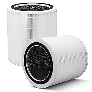 Colorfullife Core 400S Air Purifier Replacement Filter for Levoit Core 400S Air Purifier, H13 True HEPA 3-Stage Pet Filters - Replacement for Core 400S-RF, Core 400S, 2 Pack