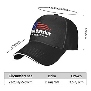 Szduli Postal Worker Hat Mail Carrier Gift Hat Trucker Hats for Men and Women