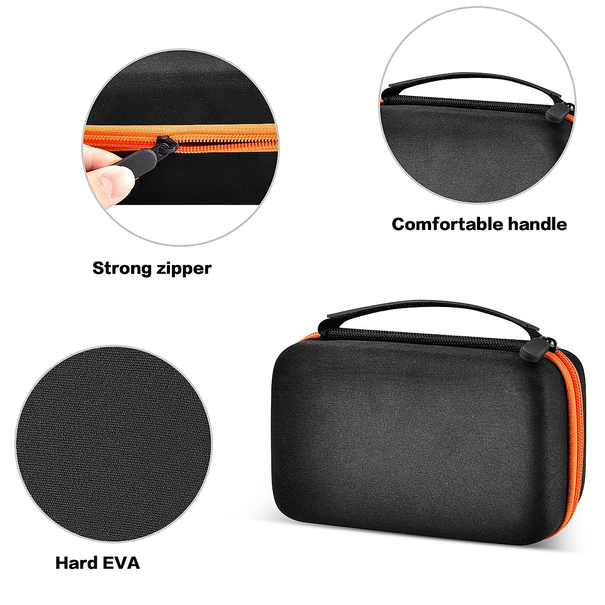 Case for Fluke 117 115 116 114 113 / for Klein Tools MM400 / MM300 Electricians True RMS Multimeter, Digital Multimeters Storage Organizer Bag for Multi Meter Kit Accessories & Cables-Box Only