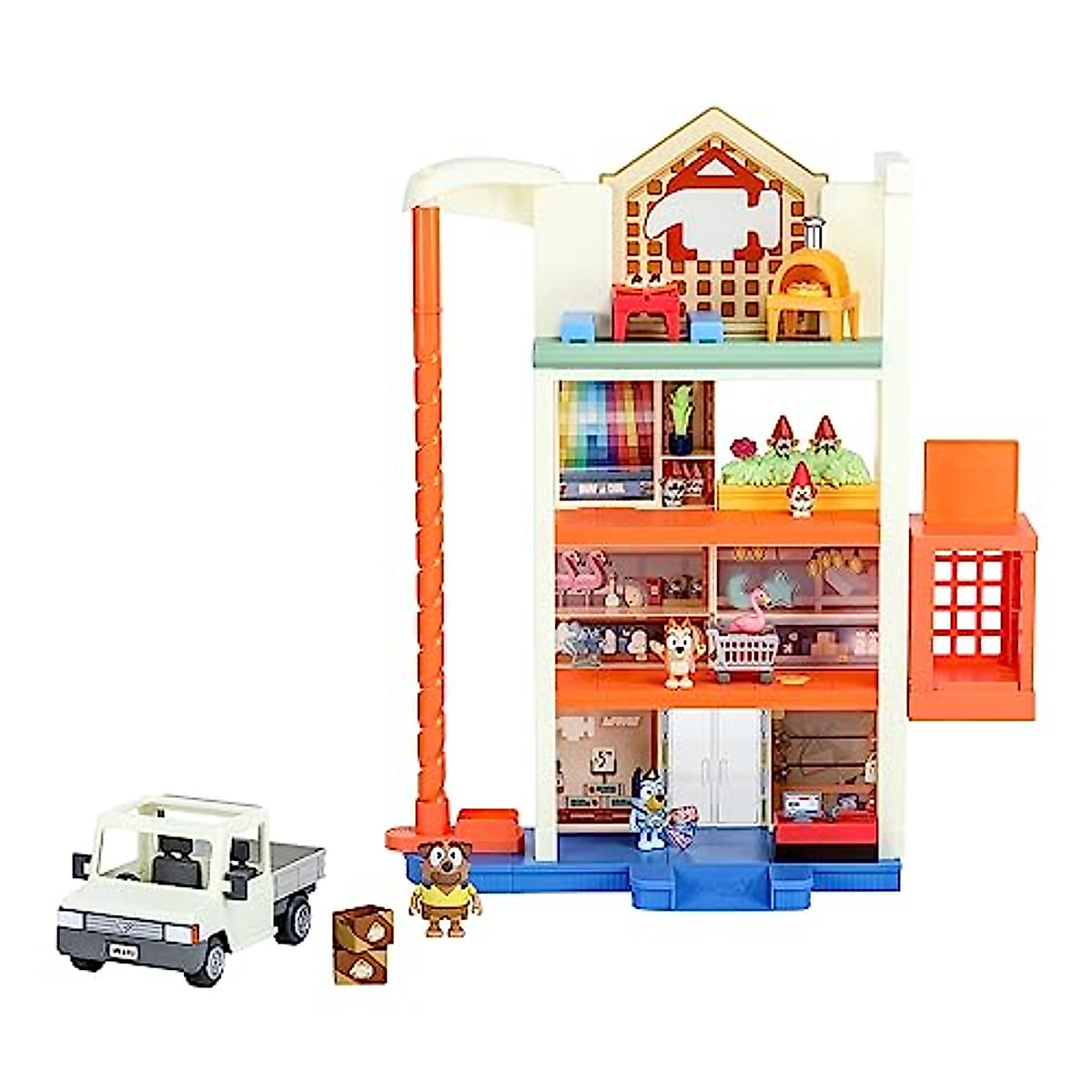 Bluey Hammerbarn Mega Set with Lift, Lights & Sounds | Amazon Exclusive