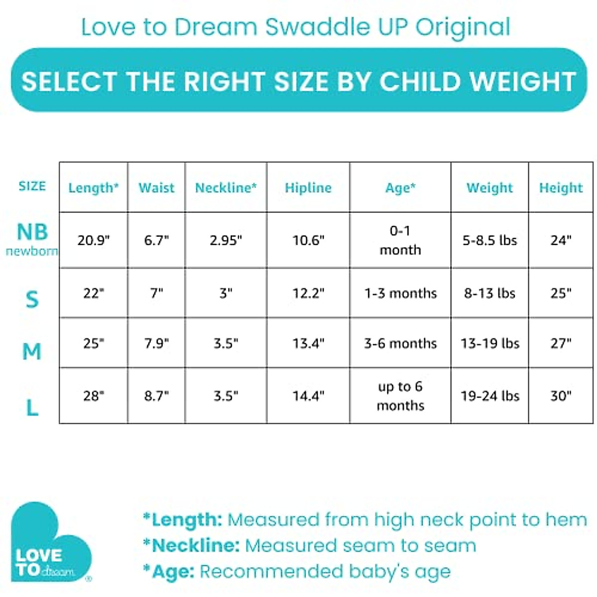 Love To Dream Swaddle UP, Pink, Newborn, 5-8.5 lbs., Dramatically better sleep, Allow baby to sleep in their preferred arms up position for self-soothing, snug fit calms startle reflex