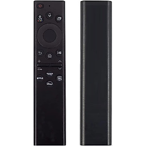 Replacement Voice Smart TV Remote for Samsung 2021 QLED 4K 8K Series Smart TV Q60A Q70A Q80A QN90A QN800A QN85A The Frame QLED 4K Smart TV Series (BN59-01385A No Solar Version)