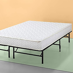 Zinus Set, Twin 6 Inch Spring Mattress and Shawn SmartBase Platform Bed Frame / Mattress Foundation