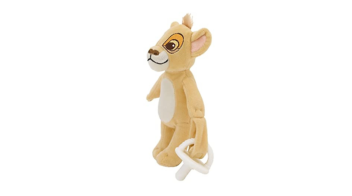 Soft Simba Plush Pacifier Buddy for Babies