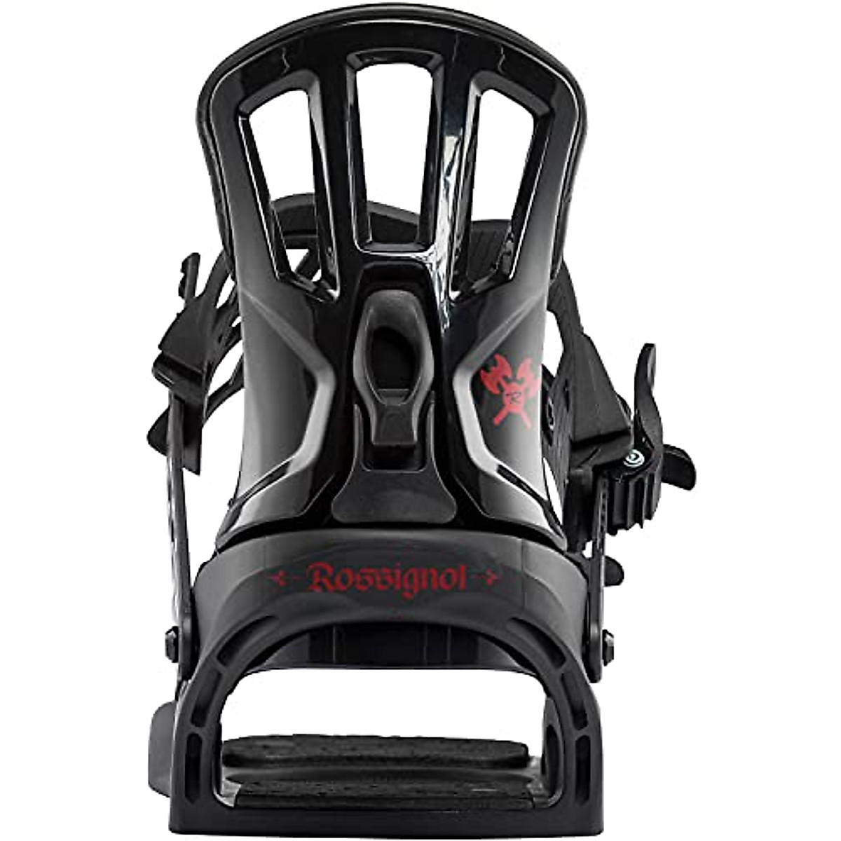 Rossignol Battle Snowboard Bindings Mens Sz M/L (9-11.5) Black/Red