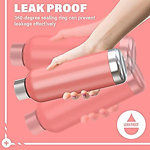 LKIKOS Insulated Vacuum Small Water Thermos Bottle for Coffee thermos for women Kids Hot and Cold Drink
