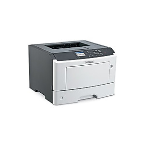 Lexmark MS510dn Compact Monochrome Laser Printer, Network Ready, Duplex Printing and Professional Features,Black/Grey