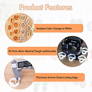 Puocaon Boho Bottle Polymer Clay Cutters - 6 Design Clay Cutters for Polymer Clay Jewelry, Crescent Moon Clay Cutters for Earrings, Mushroom Clay Jewelry Cutters, Potion Bottle Clay Earring Cutters