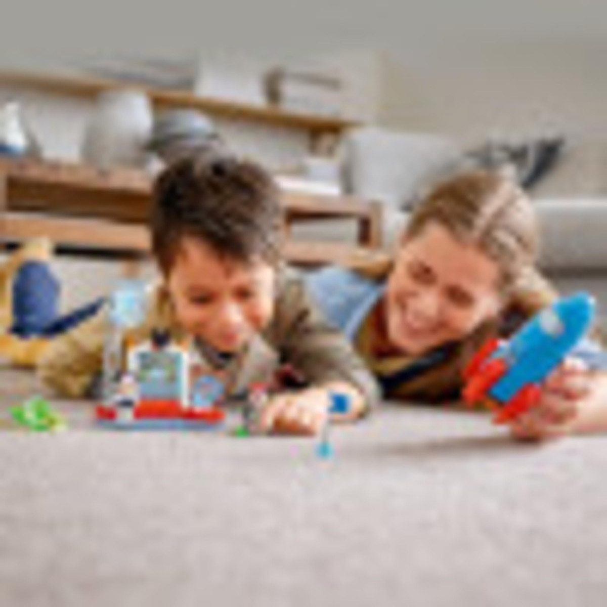 LEGO Disney Mickey and Friends Mickey Mouse & Minnie Mouse’s Space Rocket 10774 Building Kit; A Cool Set for Kids; New 2021 (88 Pieces)