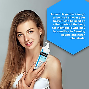 Person & Covey Aquanil Cleanser - Lipid-Free Sensitive Skin Cleanser, Non-Comedogenic Gentle Cleanser - Soap Free Cleanser with 7 Ingredients, Fragrance-Free Skin Care Cleanser - 3 Pack, 16 Fl. Oz.