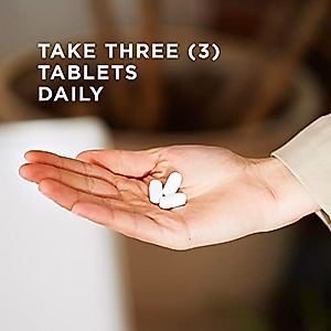 Solgar Calcium Magnesium Plus Zinc - 100 Tablets, Pack of 3 - Promotes Healthy Bones, Supports Nerve & Muscle Function - Non-GMO, Vegan, Gluten Free - 100 Total Servings