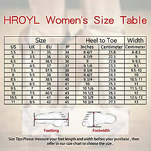 HROYL Women Closed Toe Ballroom Dance Shoes Low Heel Latin Salsa Tango Waltz Character Dance Shoes,YCL245-Silver-6,US9
